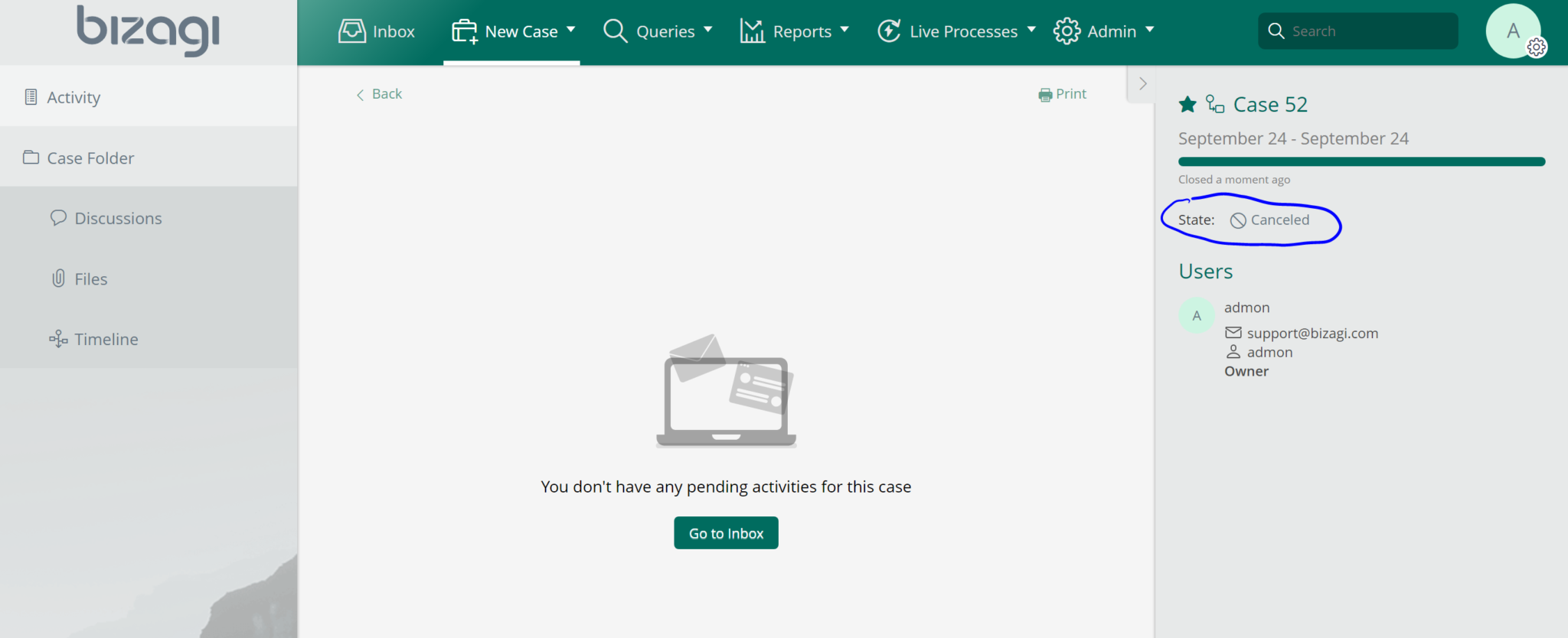 Cancel case - the proper way - SoftOne Consultancy