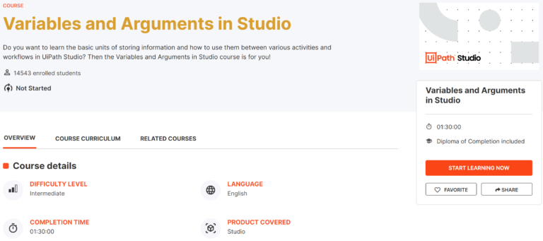 Variables and Arguments in Studio (UiRPA part 4) - SoftOne Consultancy