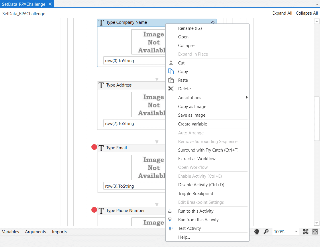 Debugging in Studio (UiRPA part 13) - SoftOne Consultancy