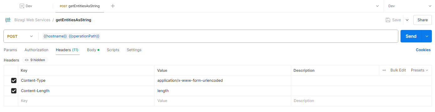 How to Use Postman to call Bizagi web services - SoftOne Consultancy